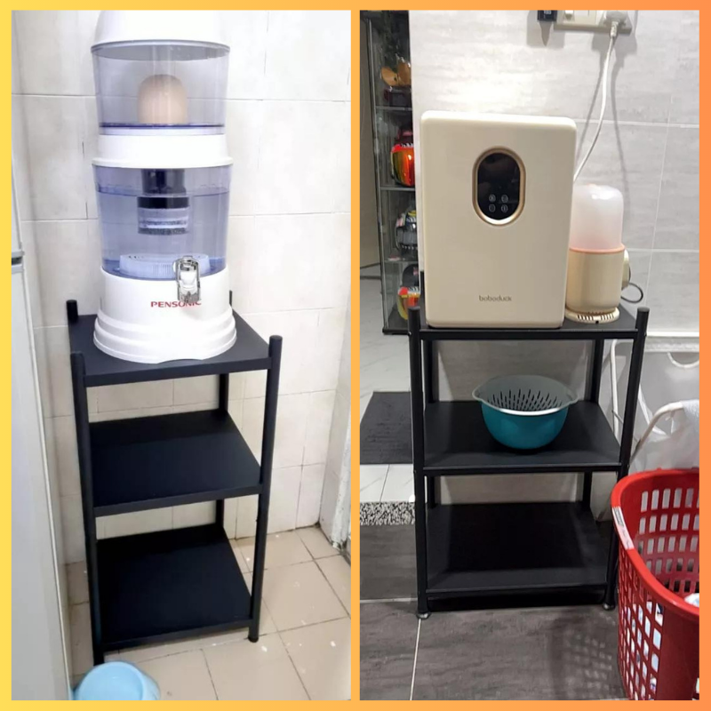 SW Rak Simpanan 3 Lapisan Rak Coway Rak Dapur 3 Layer Foldable Storage ...