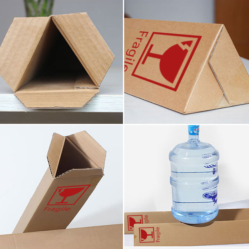 𝟭𝟬 𝗣𝗖𝗦 》Triangle Tube Craft Paper Box Umbrella Rod Fishing Carton ...