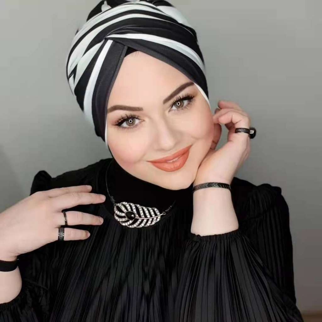 【Najelang】 [Ready Stock] 6 Color Turban Hijab Turban Turban Muslim ...