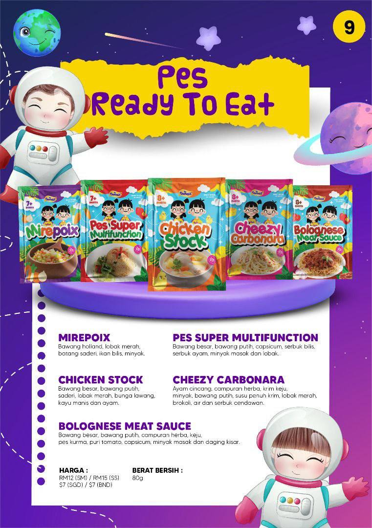 FAWWAZ BABYFOOD PES MAKANAN READY TO EAT MIREPOIX 7M+ | Shopee Malaysia
