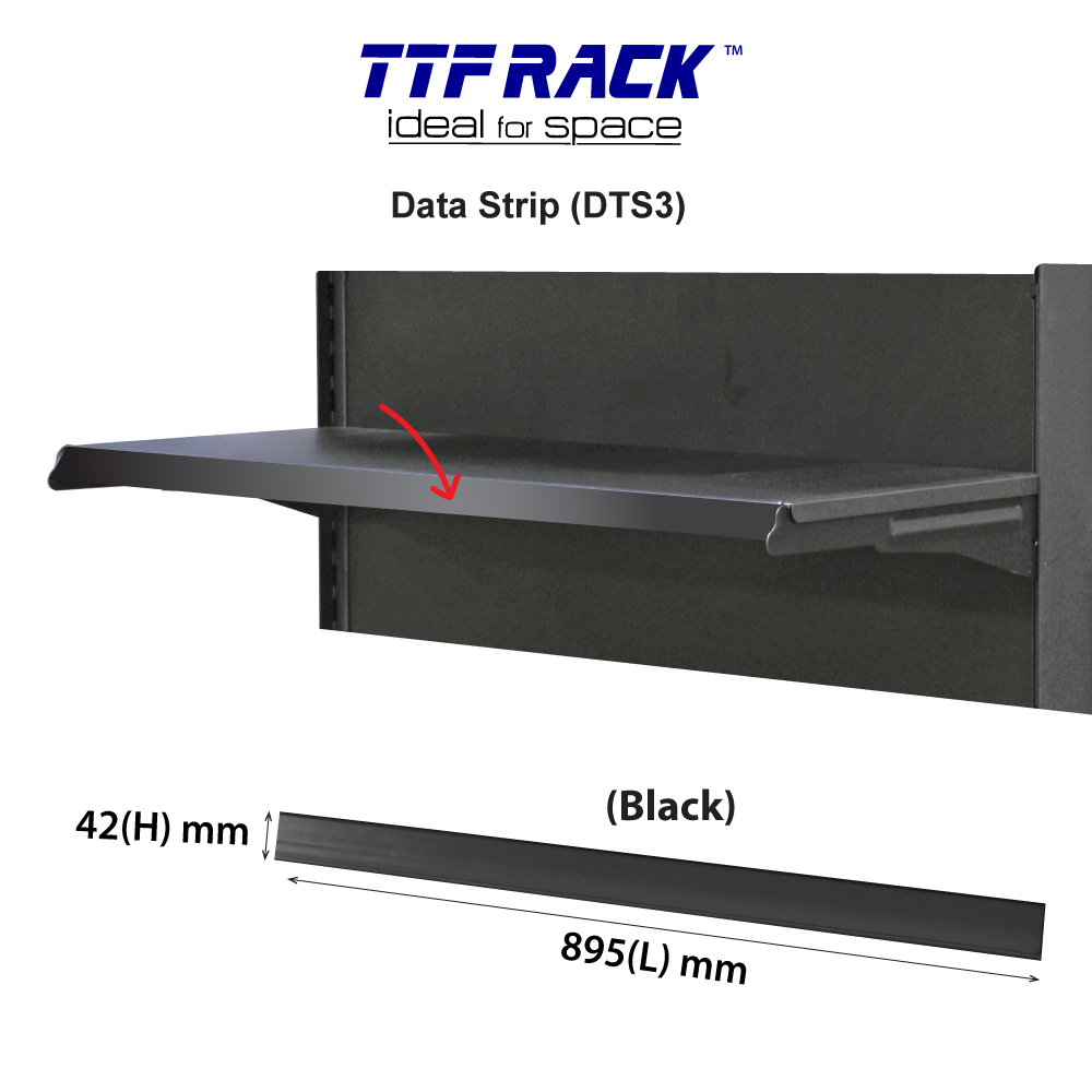 TTF Rack™ (DATA STRIP@3PCS) Display Holder/ Data Strip Gondola ...