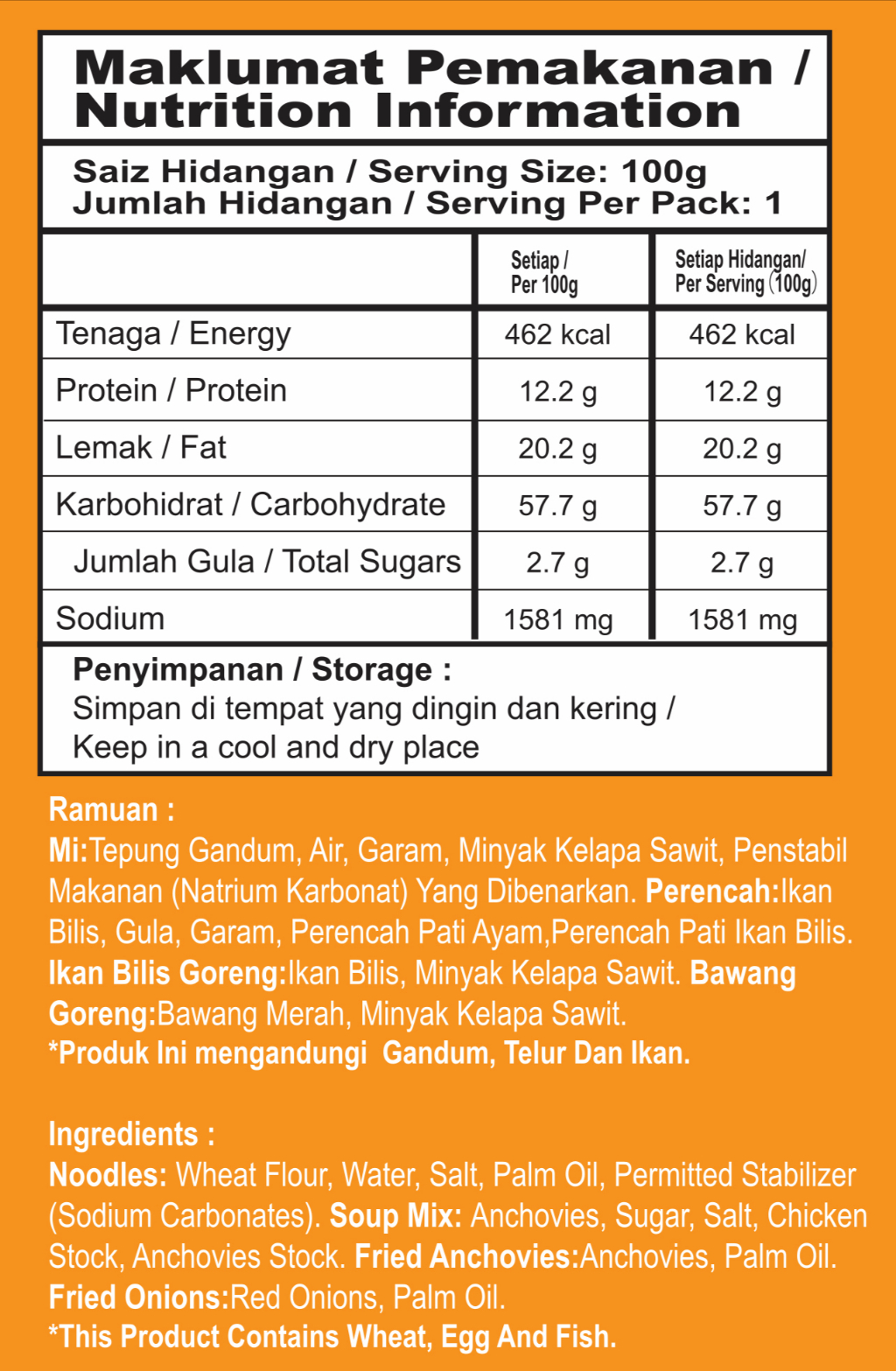 【HALAL Bundle YMS 5 in 1 】Yee Mee Soup (Anchovies Broth) | Yee Mee Sup ...