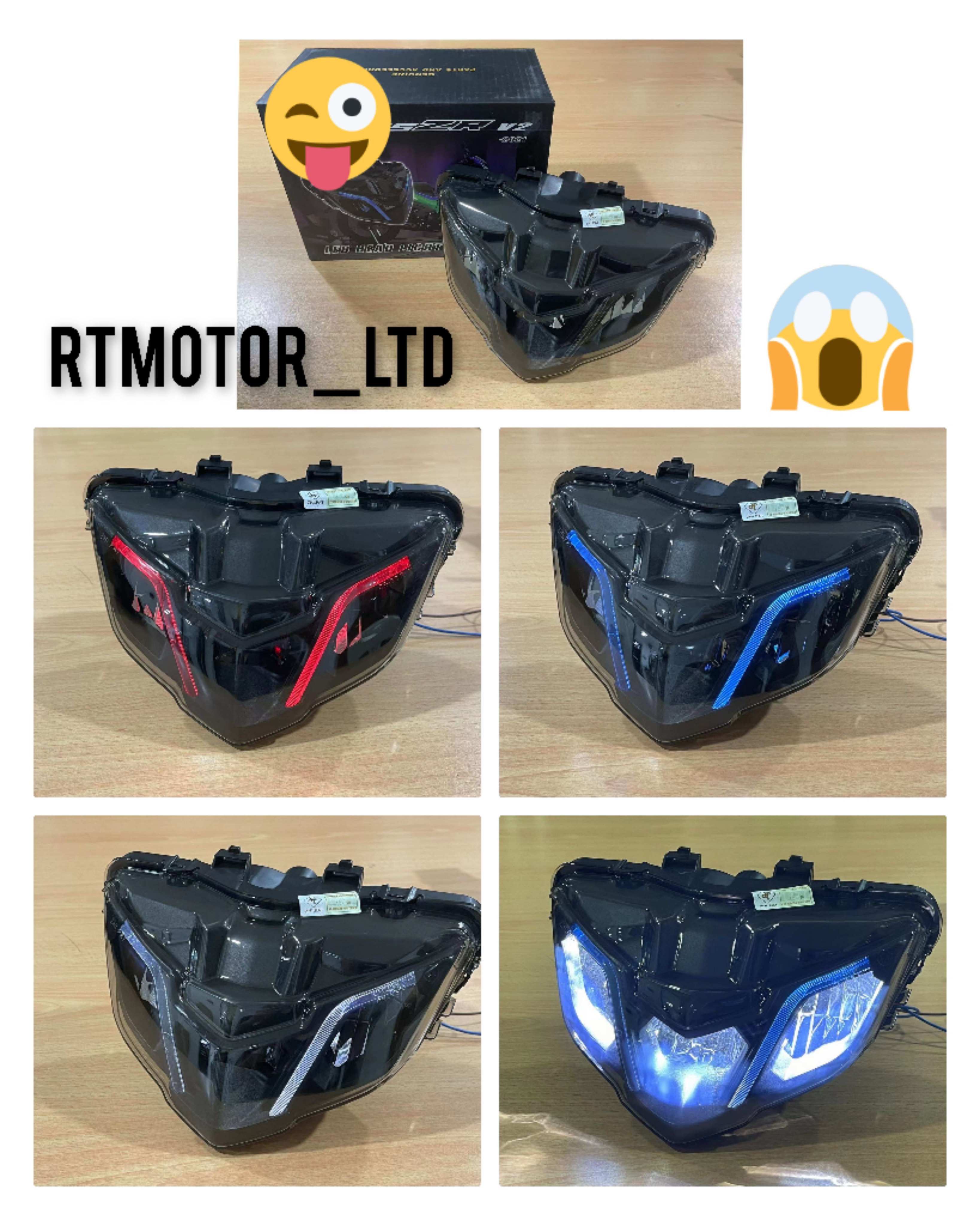 YAMAHA Y15ZR V2 LC135 V8 HEAD LAMP LED ZPAT HEADLIGHTS LAMPU DEPAN LED LC-V8 Y15 V2 | Shopee ...