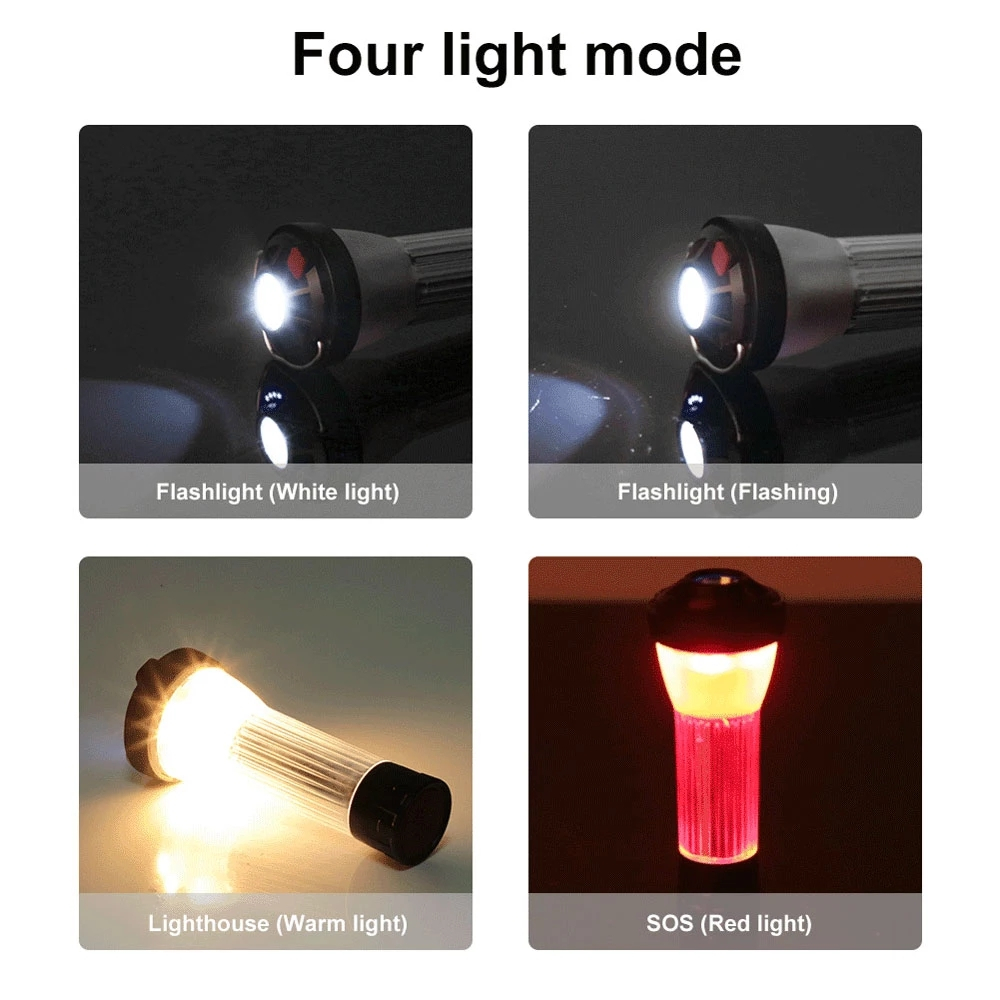 Camping Light House with Tripod Reflector Torch Flashlight Waterproof ...