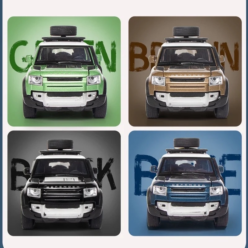 FEO Land Rover Defender Diecast Car Model Alloy Car Toys Vehicle Kereta ...