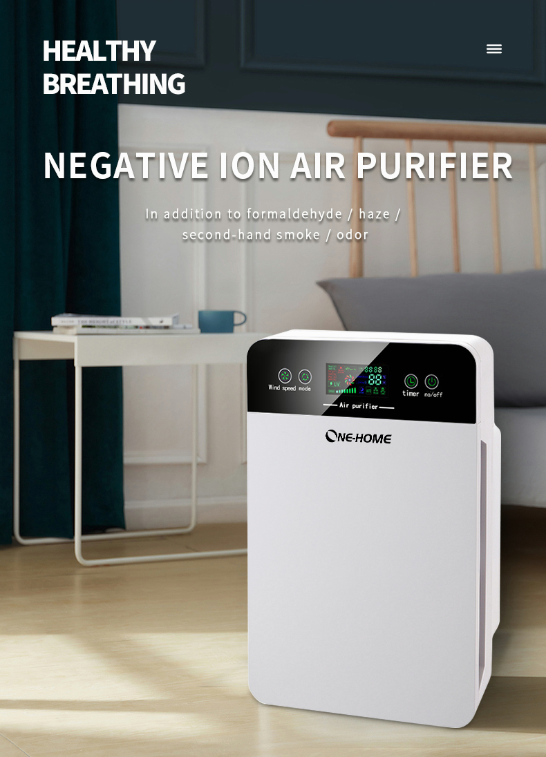 ONEHOME Air Purifier with UV Sterilization 淨化器空氣淨化器 Home Air Purifier/Air Cleaner Dust Removal ...