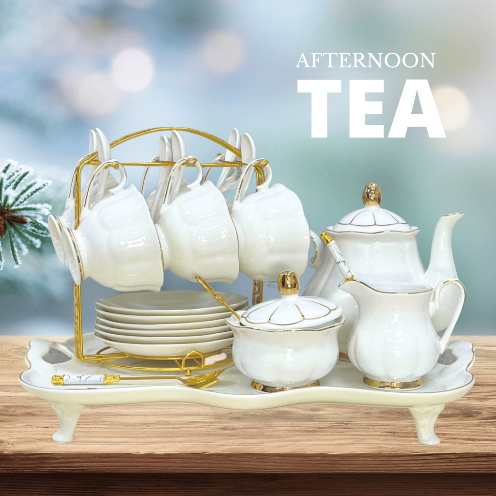 White Porcelain Teapot English Tea Pot 1200ml Bone China Nordic Teapot ...