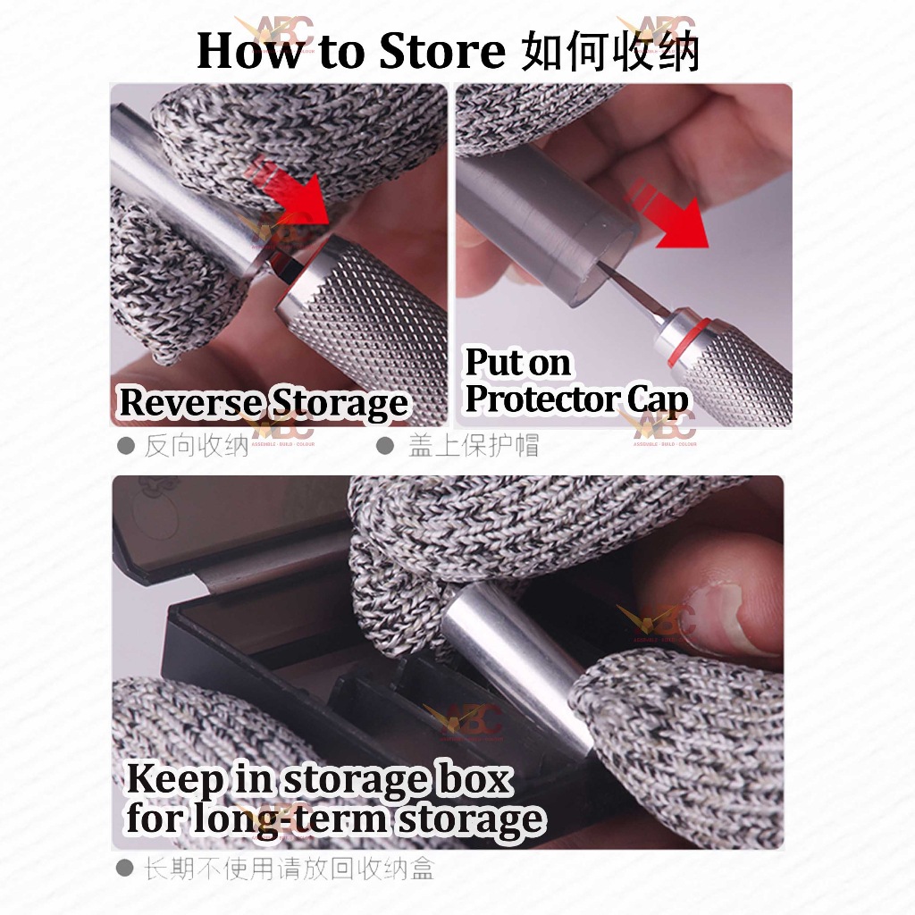 (HobbyMio) Triangular Tungsten Steel Scraper - Triangle Scriber ...
