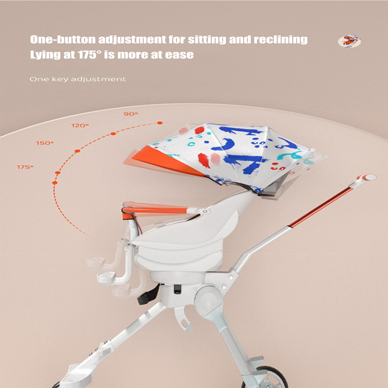 Baby Stroller Travel Little One Stroller Baby Trolley | Shopee Malaysia