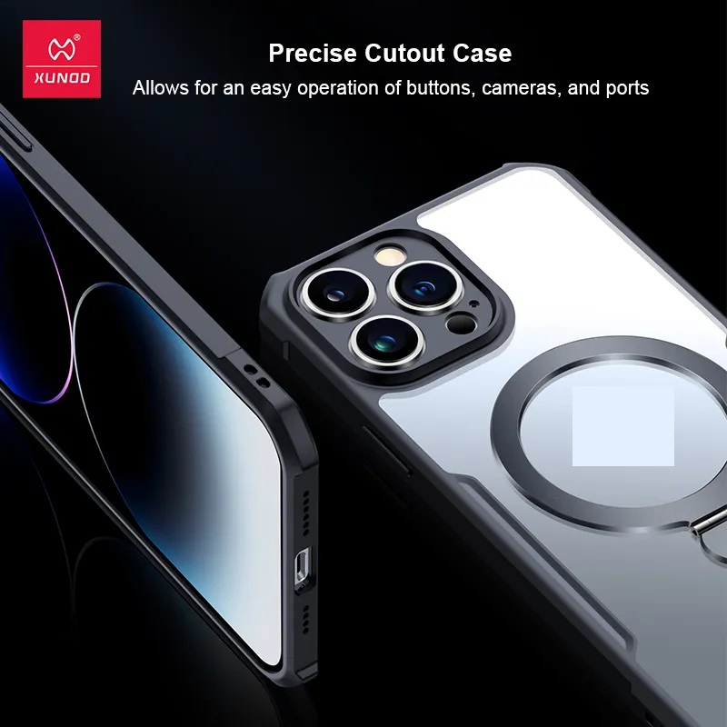 [ Beatle Magnetic Holder Ring Stand ] XUNDD Case Cover i Phone 12 13 14 ...