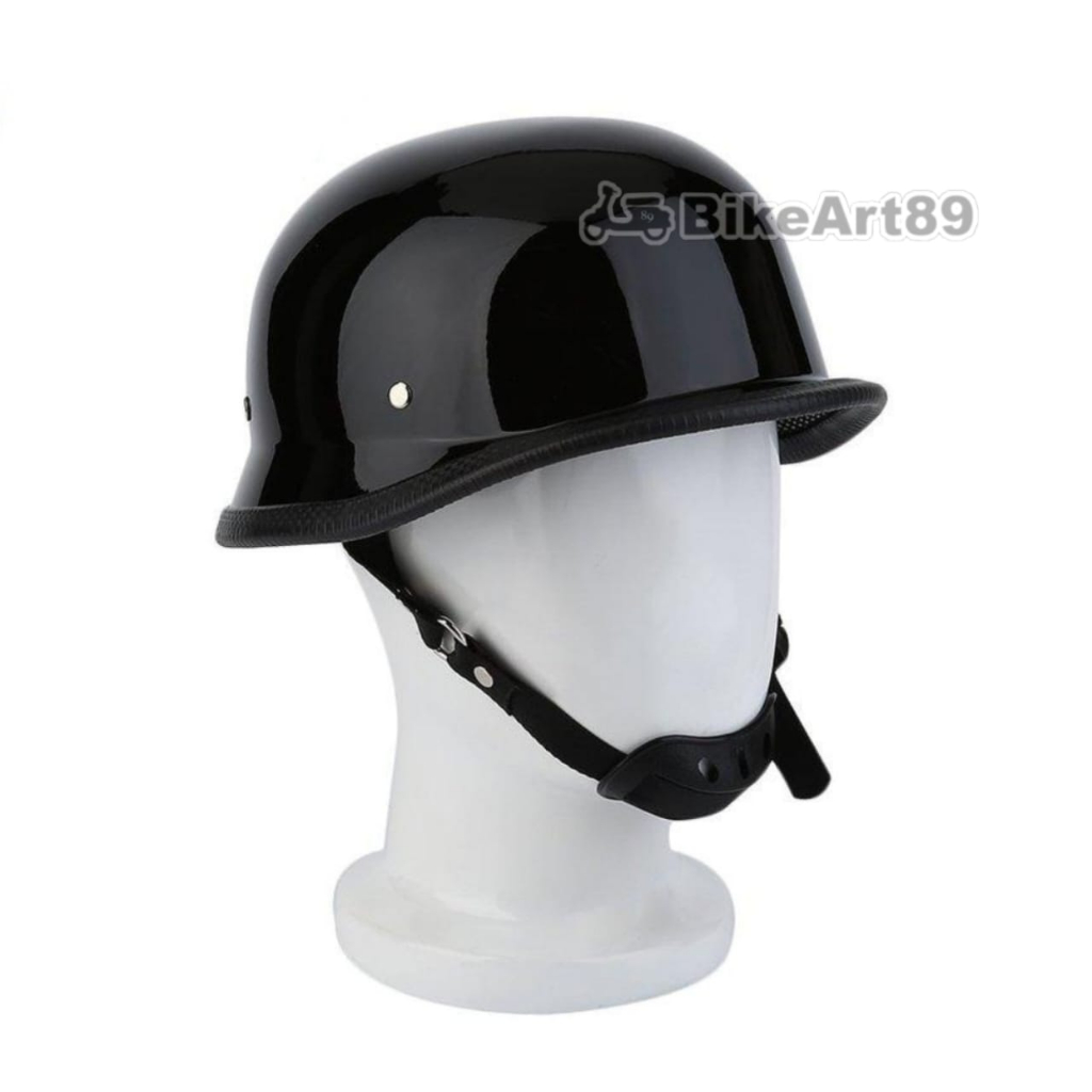 Harley Half German Helmet Retro Helmet Half Face ARMY STYLE RETRO ...