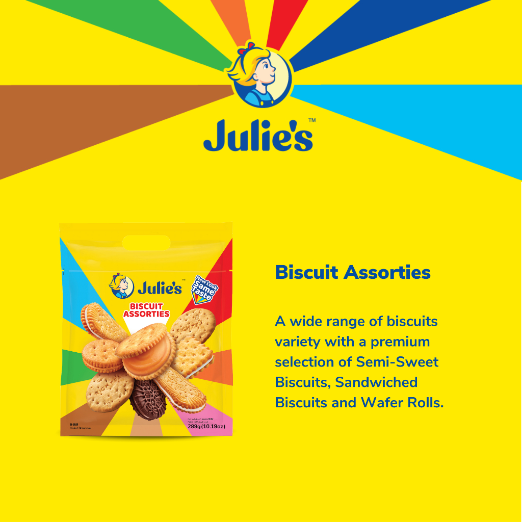 Julie's Biscuit Assorties (289g x 3 Packs) | Shopee Malaysia