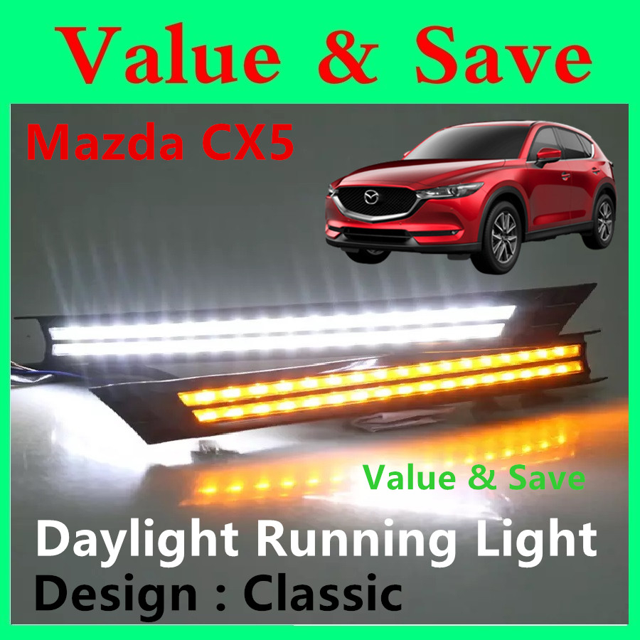 Mazda CX5 CX8 2018 - 2023 CX-5 CX-8 LED Daytime Running Light Dynamic ...