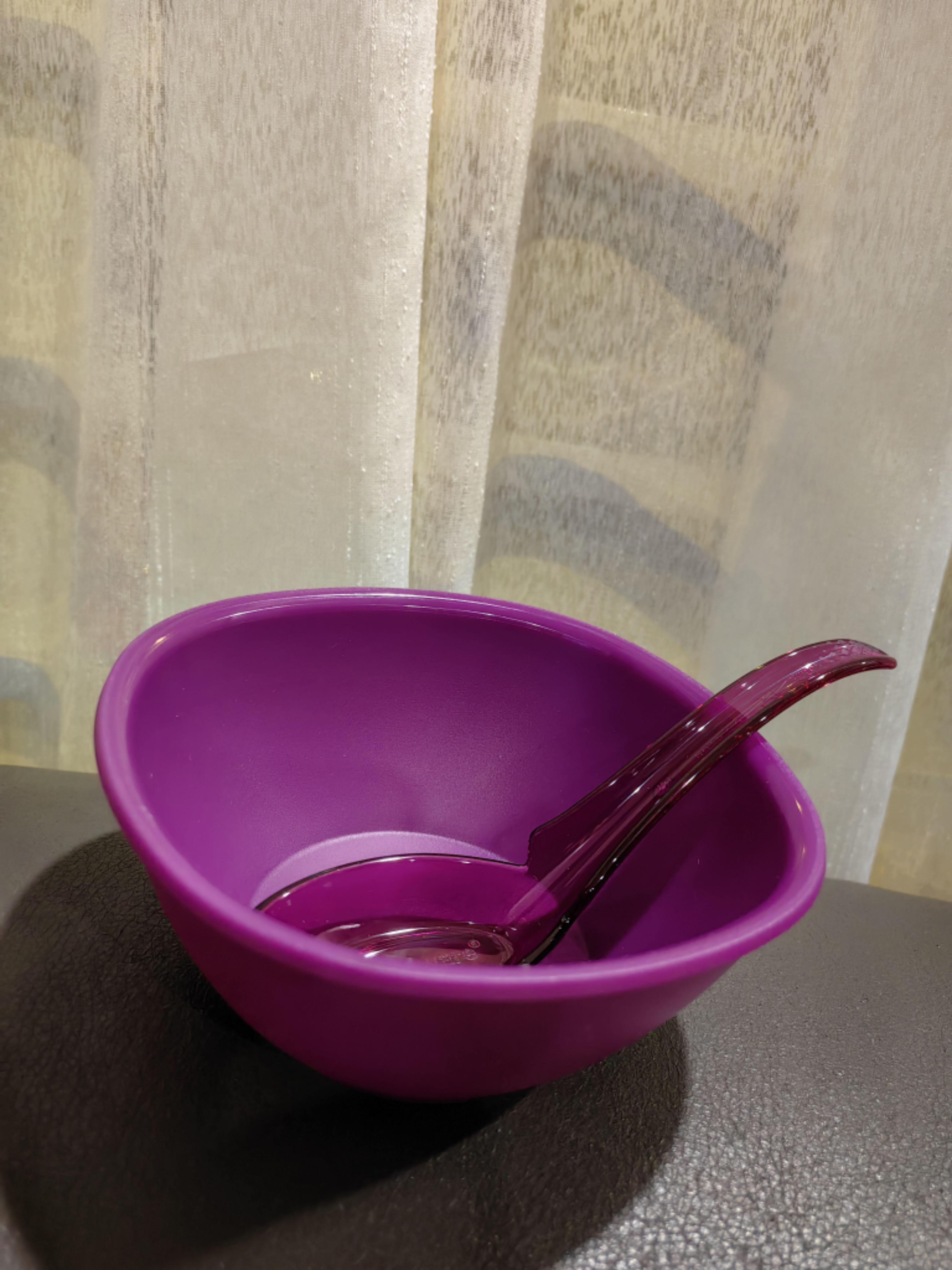 Tupperware crystalline red spoon suitable for Blossom bowl uses with ...