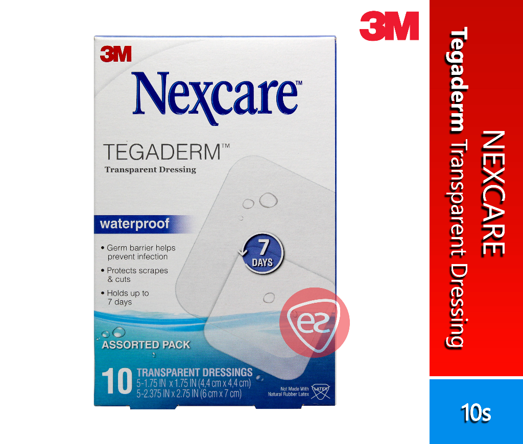 Nexcare Tegaderm Transparent Dressings ( Tegaderm Assorted 10s ...