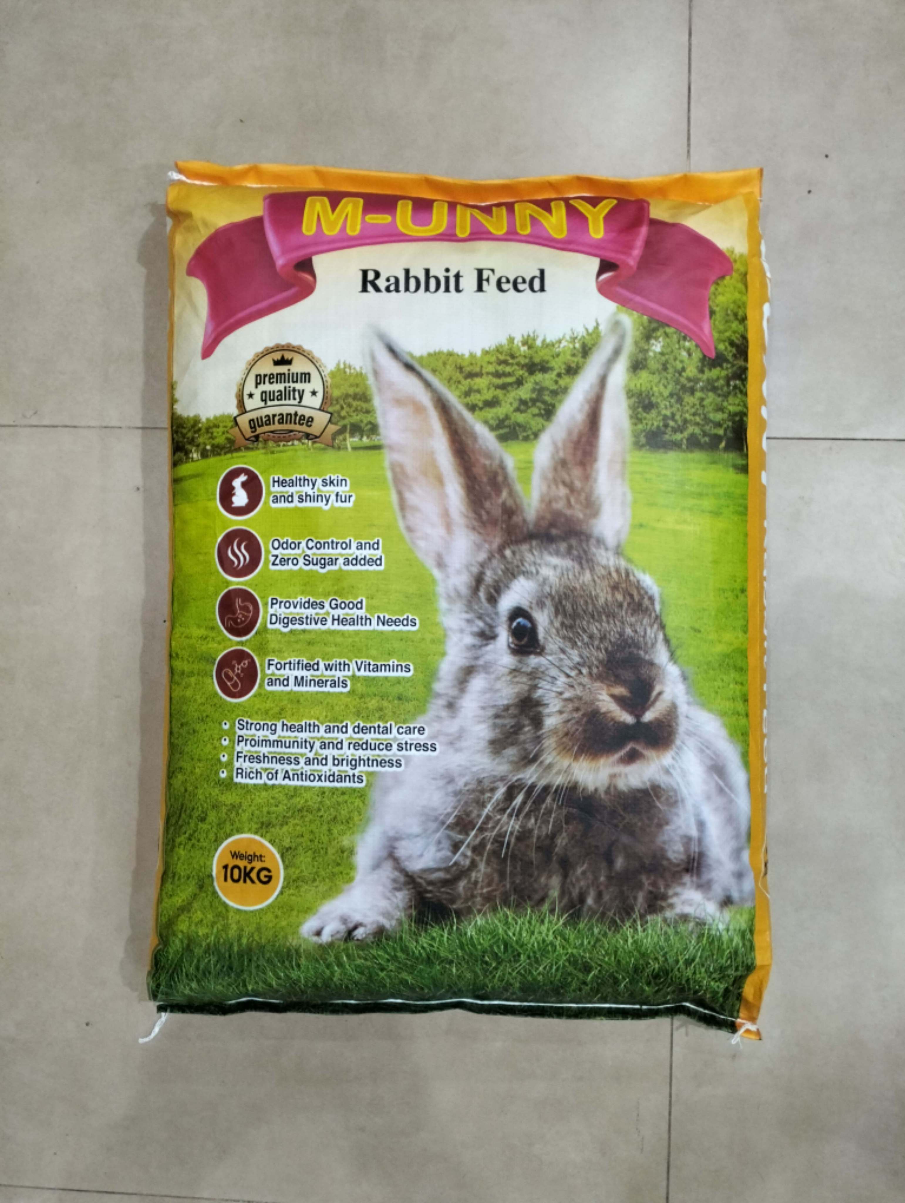 M-UNNY RABBIT FEED 10KG /MAKANAN ARNAB/RABBIT DRY FOOD | Shopee Malaysia
