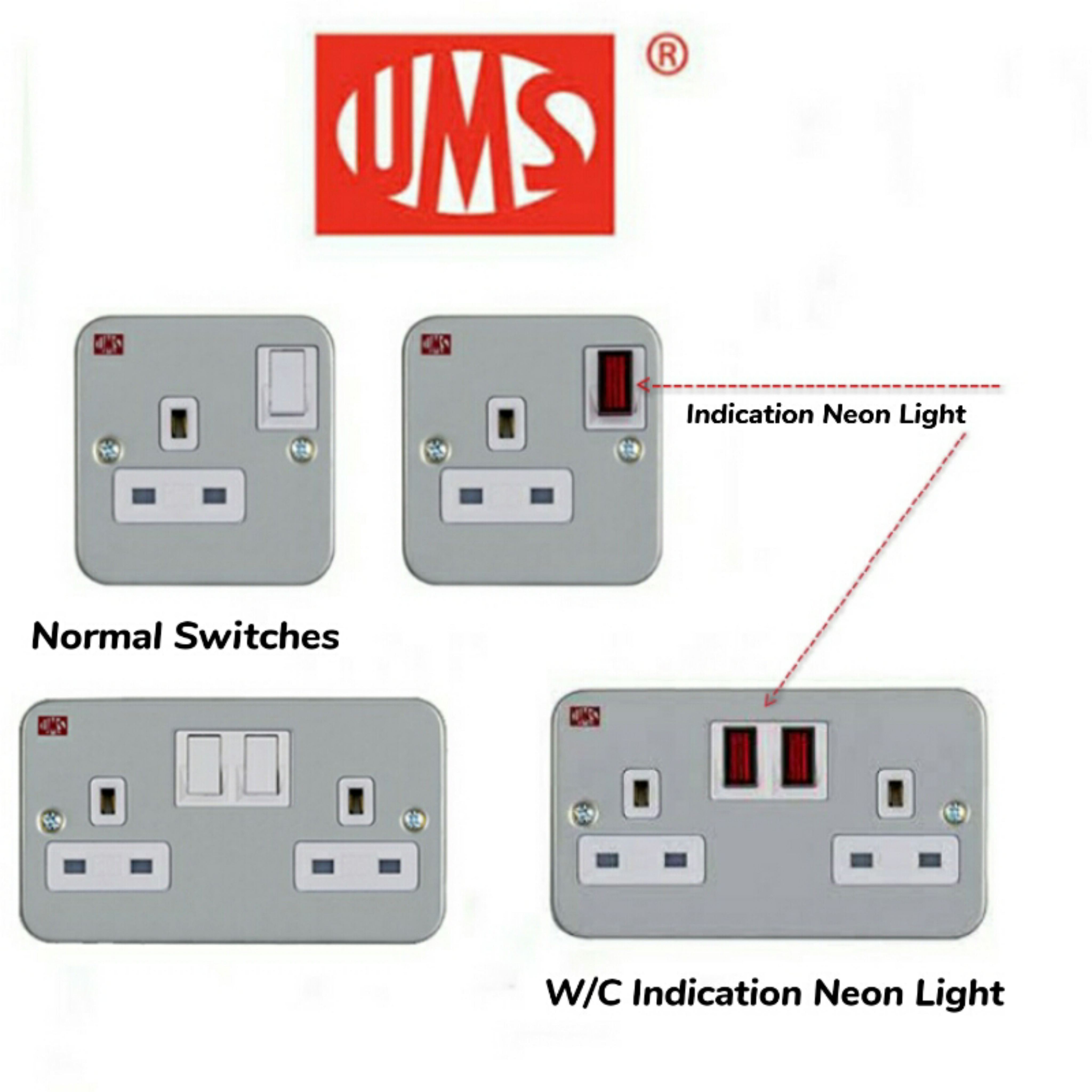 High Quality Heavy Duty UMS Single Double Metal Clad W/C Indication ...