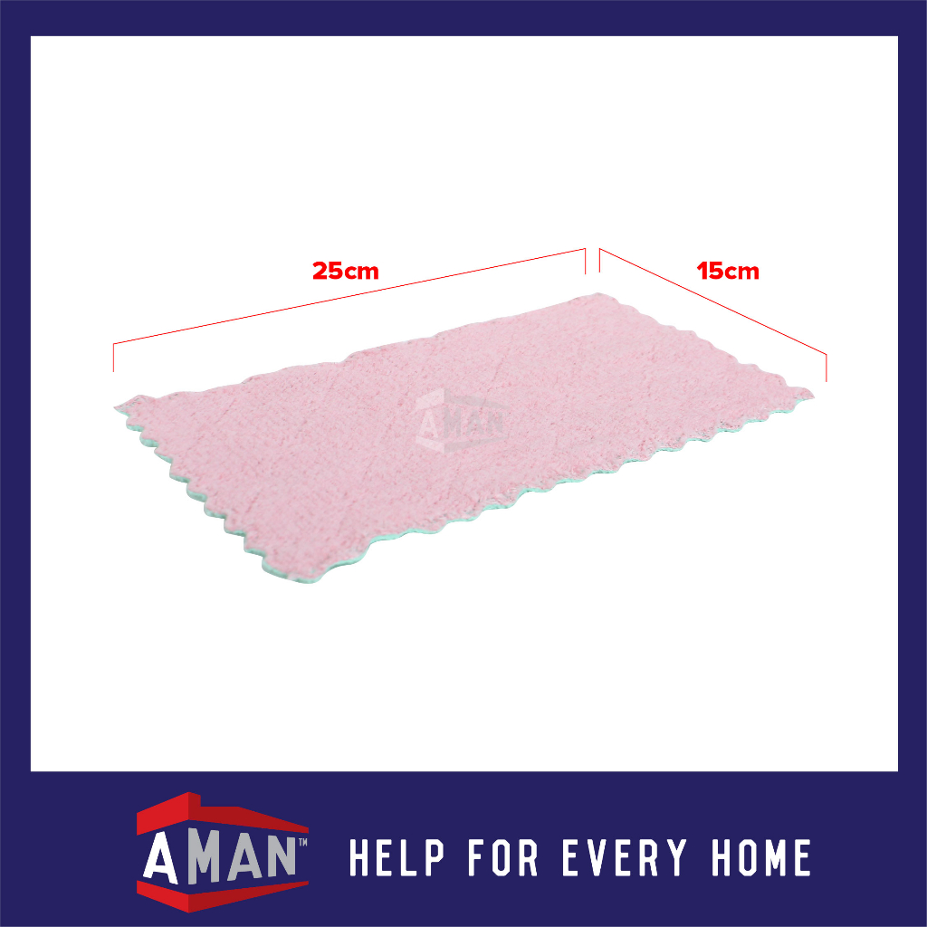 Super Absorbent Double Side Cleaning Cloth Hand Washing Cloth Kitchen ...