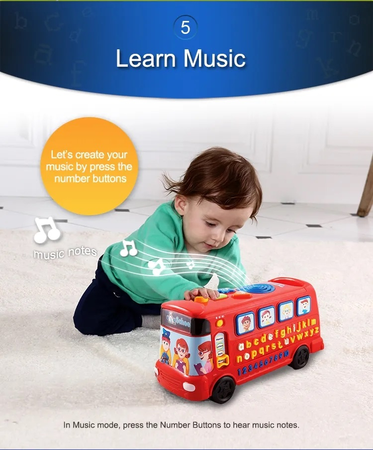 Vtech - Playtime Bus with Phonics Original Vtech | Shopee Malaysia