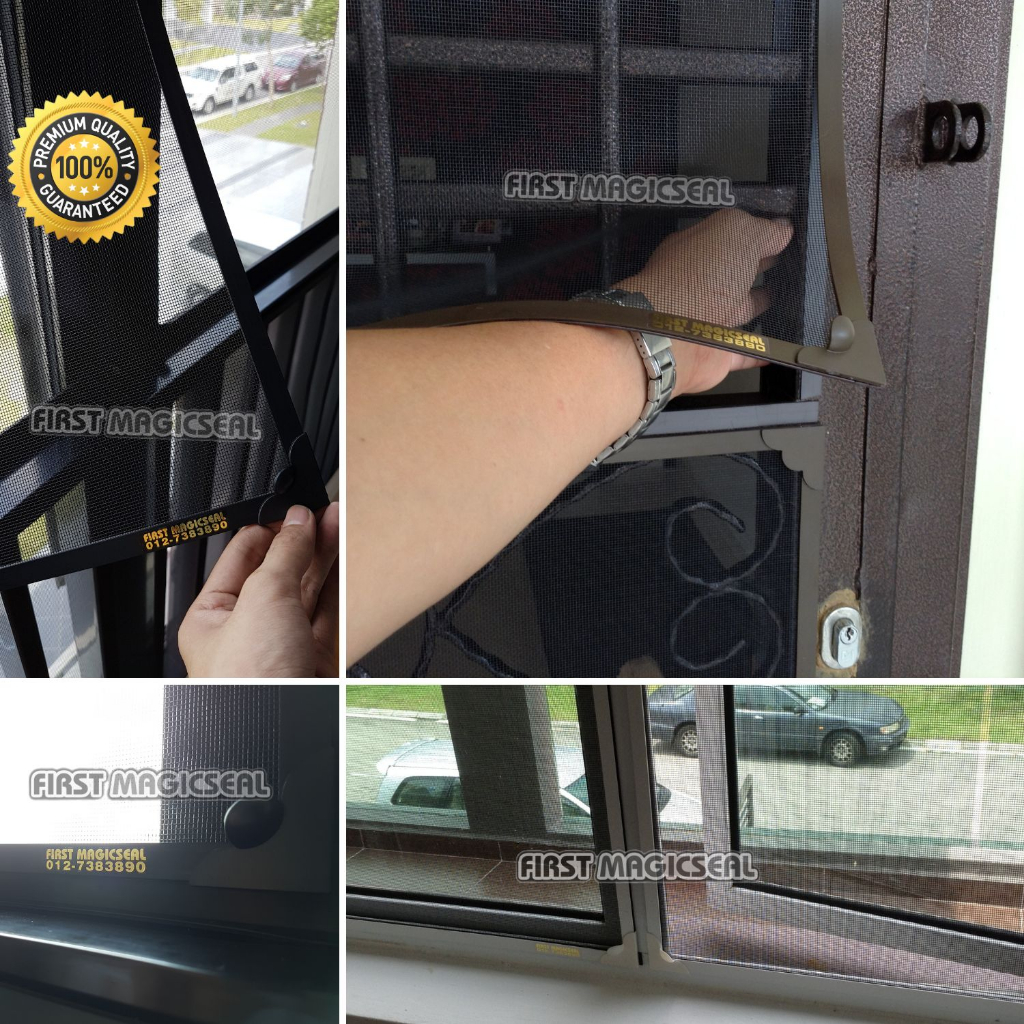 1stMagicSeal - (Special Size - ALL Frame) DIY Magnetic Insect Screen ...