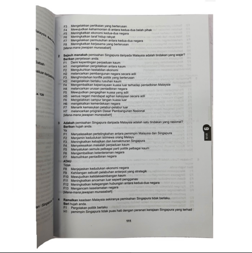 SPM Sejarah Tingkatan 5 Kertas 2 (Pilihan Calon SPM) | Shopee Malaysia