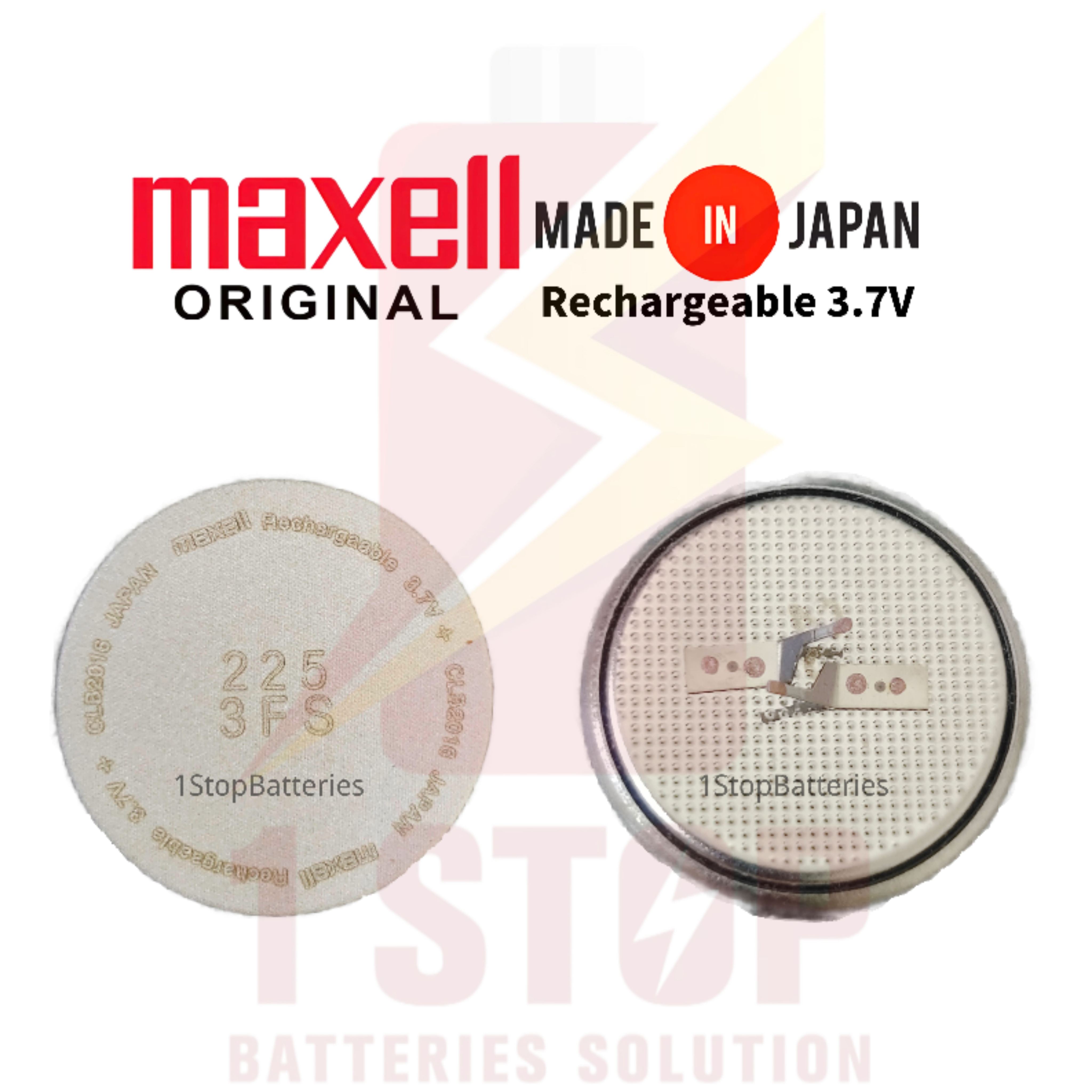 Original Maxell CLB2016 3.7V rechargeable watch battery for Casio ...