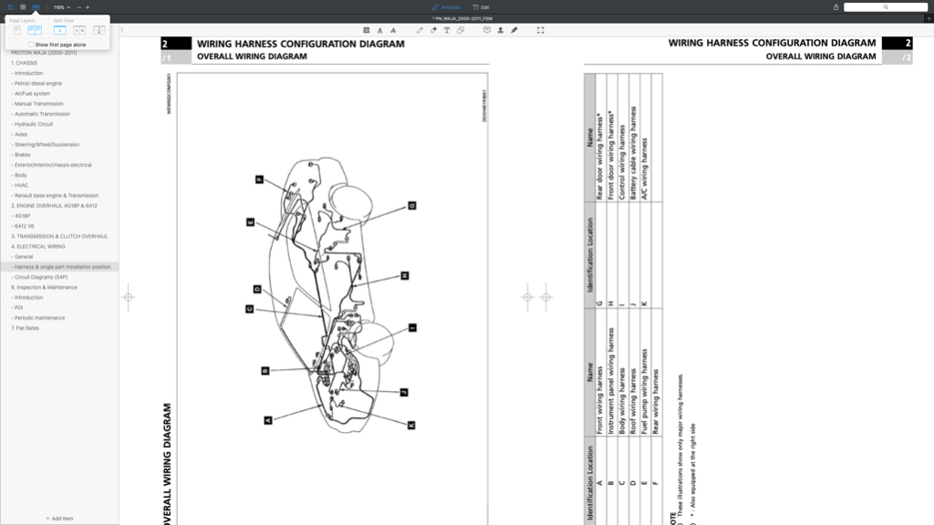 PROTON WAJA (2000-2011) SERVICE WORKSHOP MANUAL WORKBOOK | Shopee Malaysia