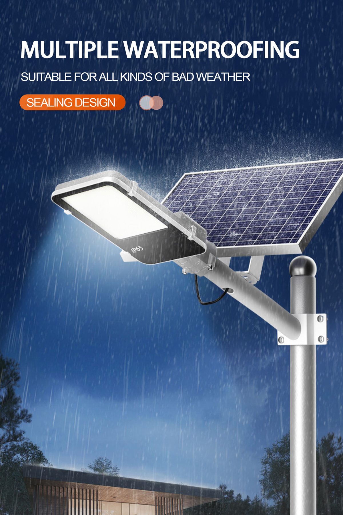 Solar Light Outdoor Lighting 1000W LED Solar Lamp IP65 Lampu Solar ...