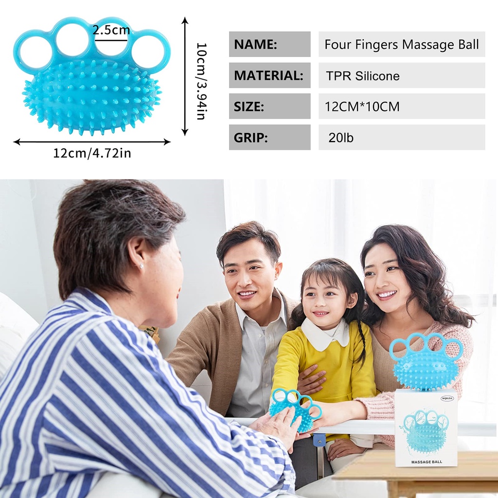 3H Alat Senaman Tangan Warga Emas | Stroke Hand Grips Ball & Finger ...