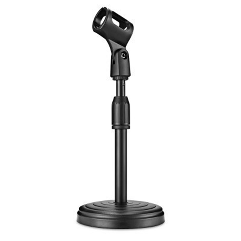 Retractable Mic Stand Adjustable Desktop Table Karaoke Meeting KTV ...