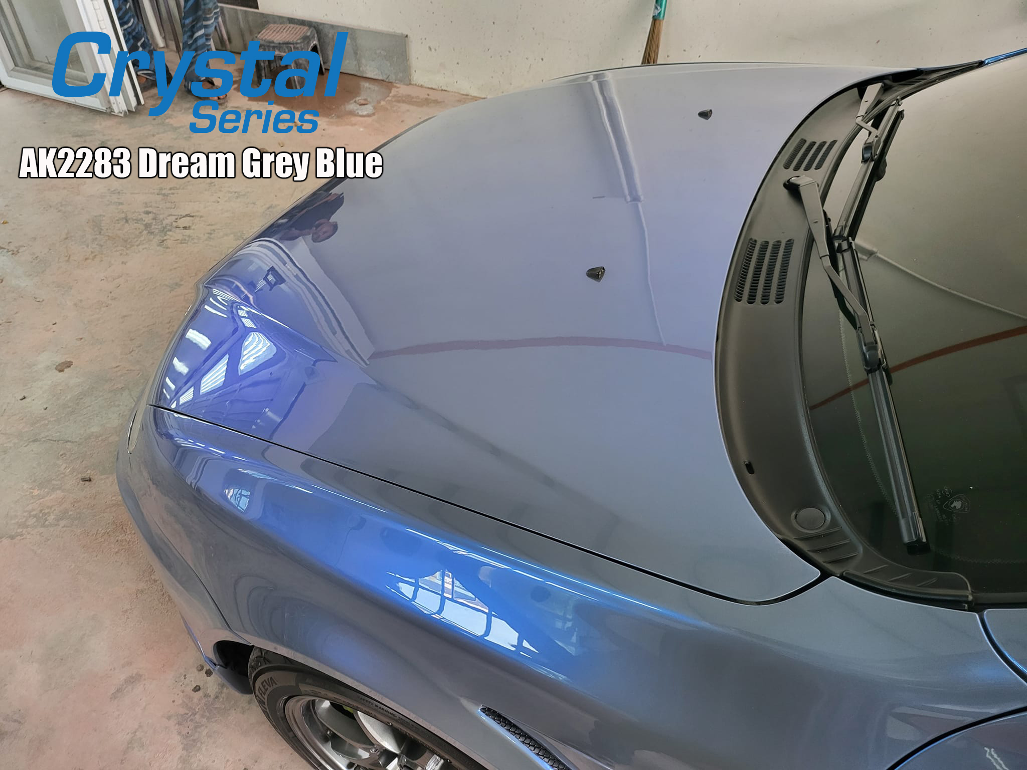 AIKKA AK2283 Dream Grey Blue | Crystal Series | Automotive 2K Car Paint ...