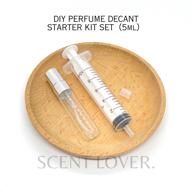 [ READY STOCK ] DIY PERFUME DECANT KIT / 5ml & 10ml GLASS SPRAY BOTTLE ...