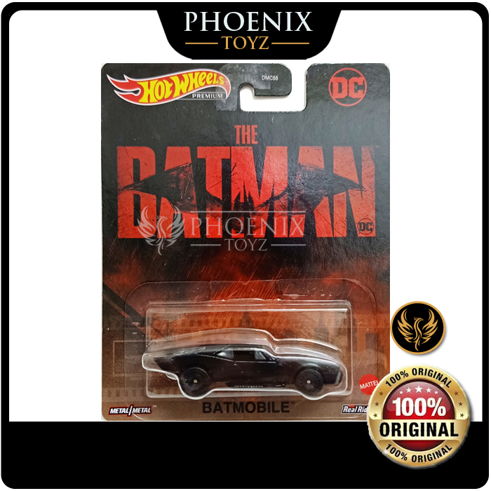 [PhoenixToyz] 100% ORIGINAL Hot Wheels Premium Retro The Batman Batmobile | Shopee Malaysia