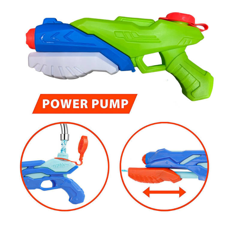 Large 750ml High Presure Water Gun Toy Swimming Kids Beach Pistol Air ...