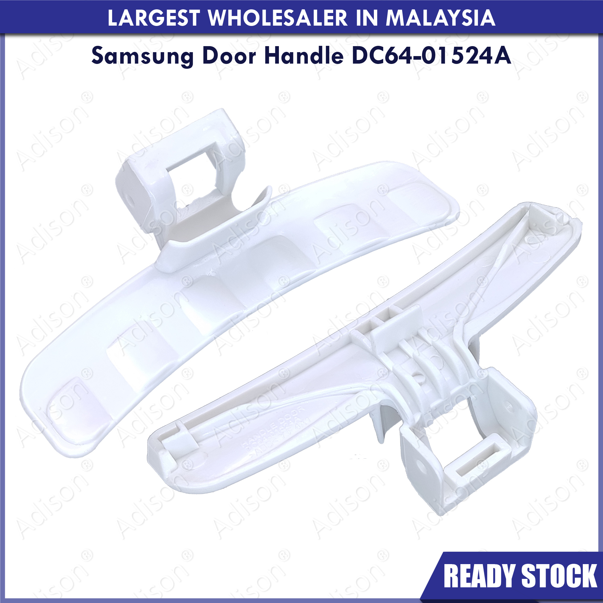 Samsung WD0804W / WF0804W8E / WF8702RSV Door Handle White Colour ...