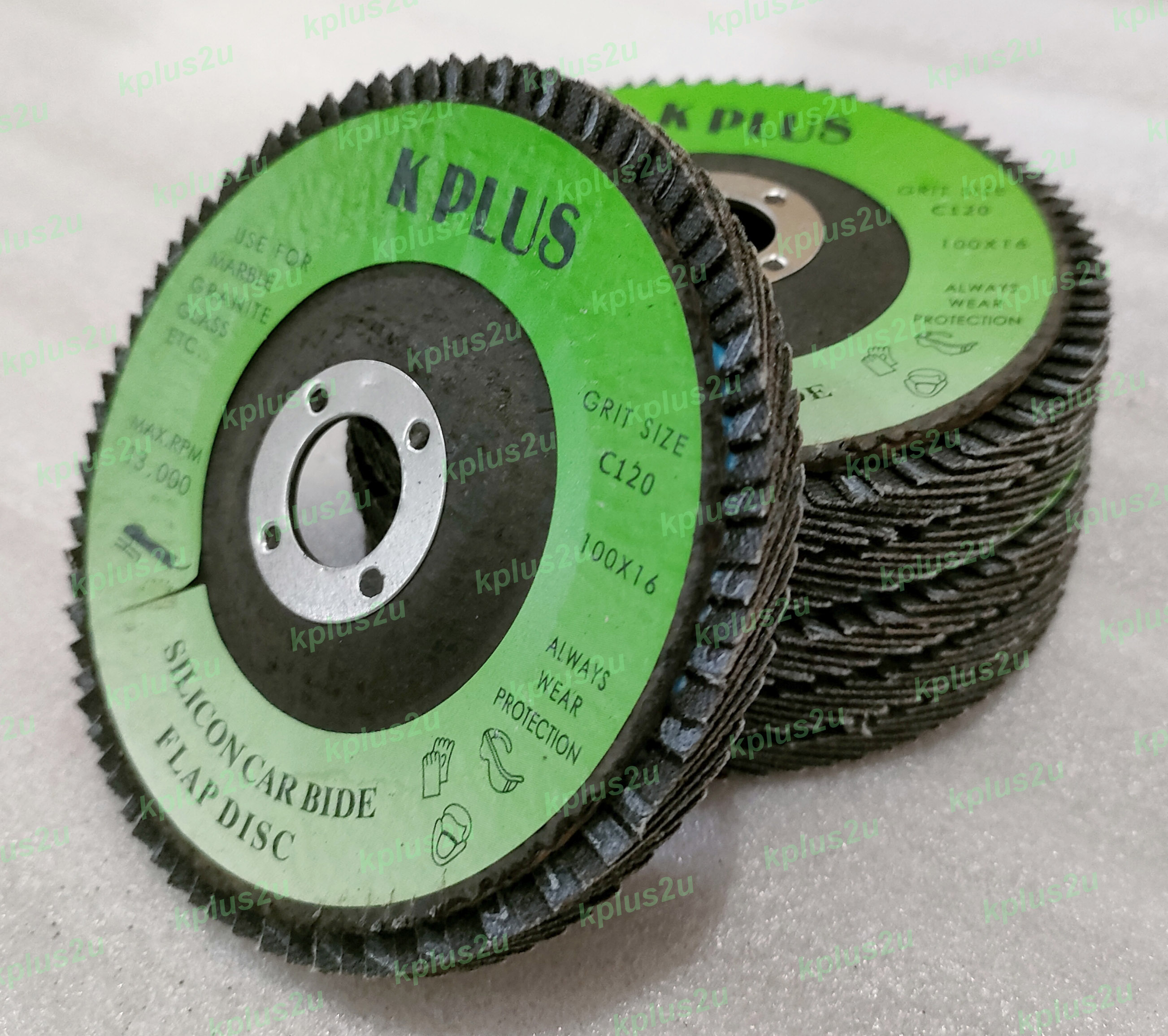 100mm Flap Sand Disc Glass Tile Stone Kertas Pasir 4“ Dis gosok polish ...