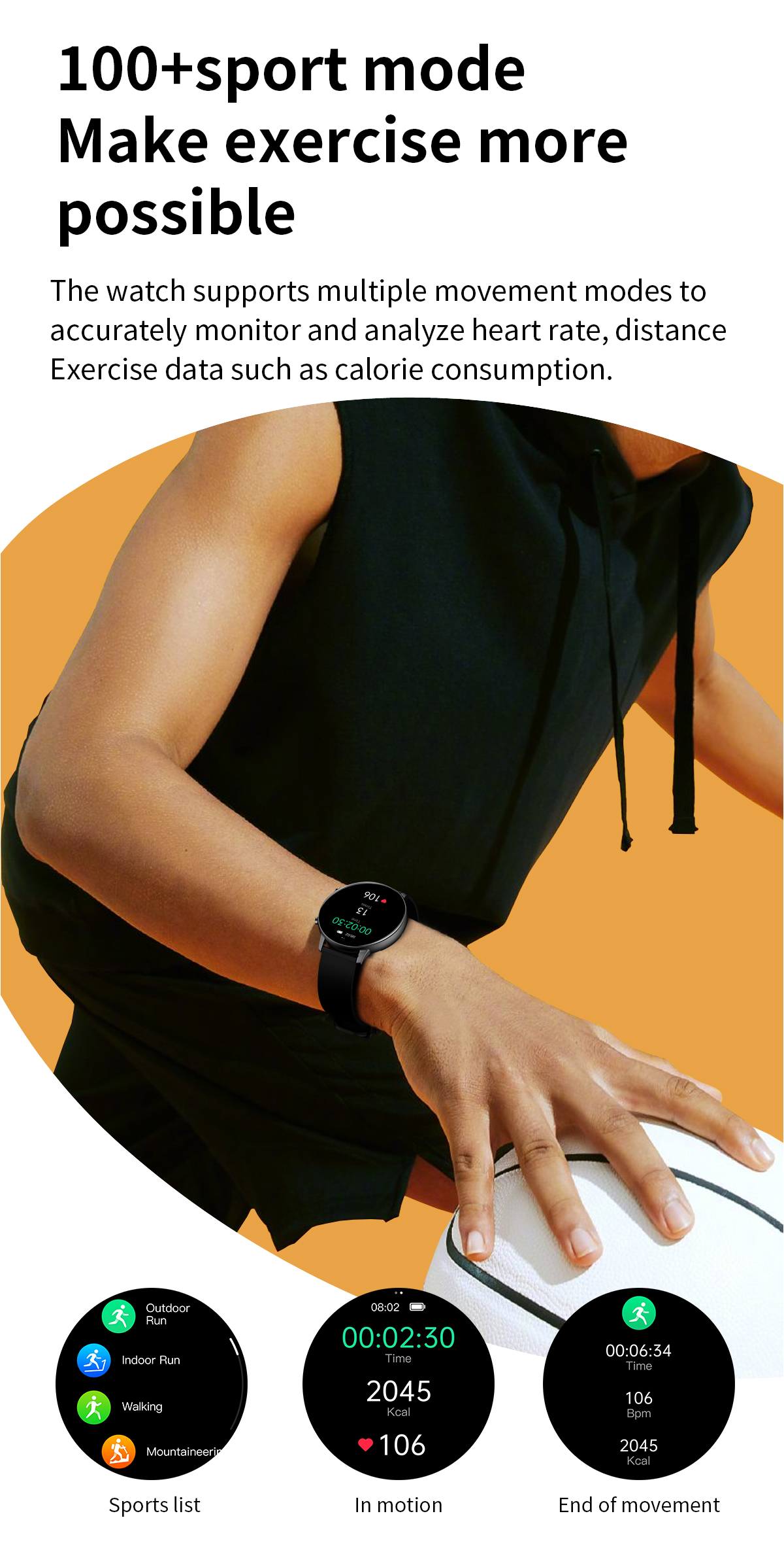Aolon GTR Bluetooth Call Smart Watch Men/Women Waterproof Original ...