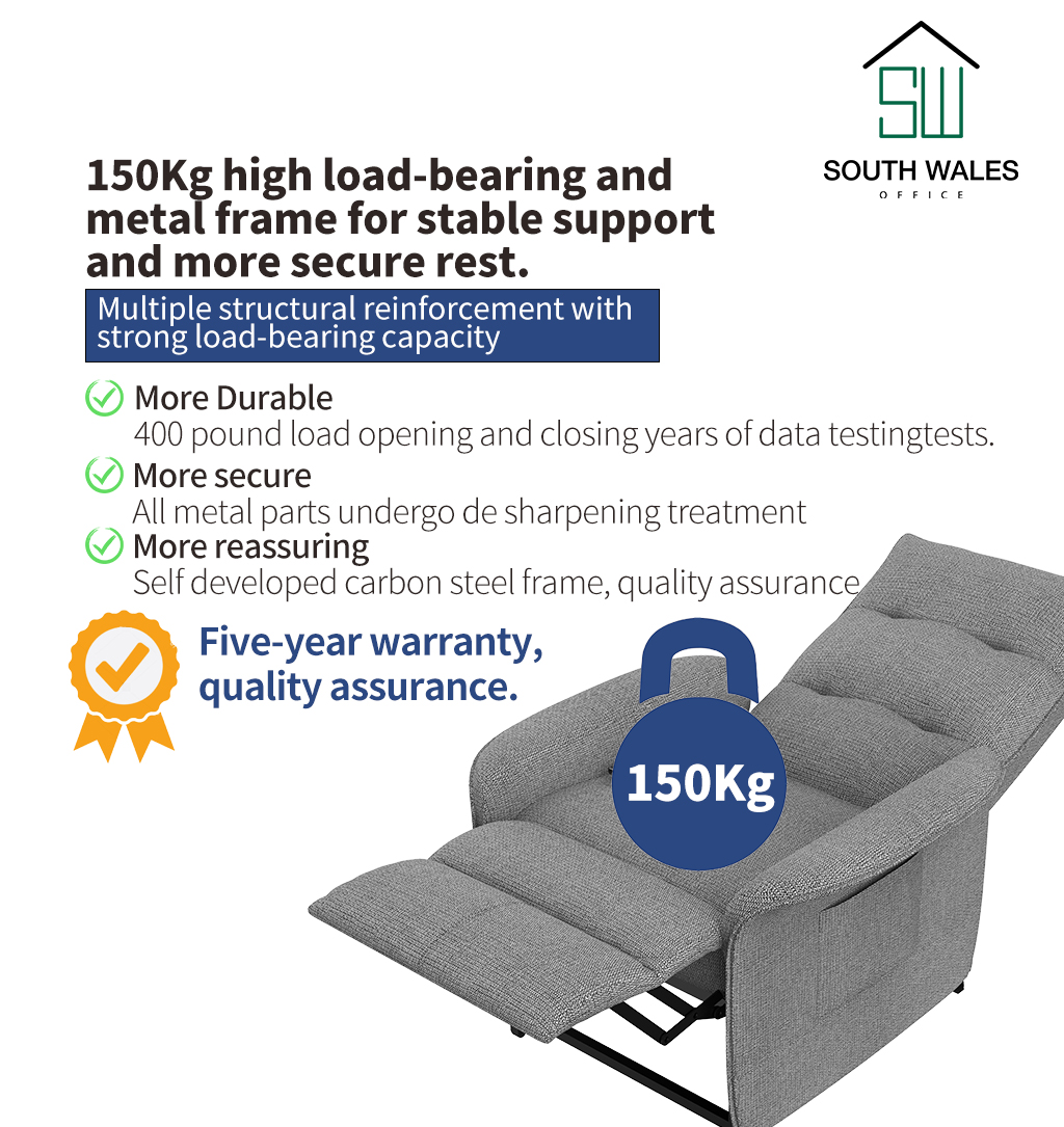 Electric sofa/ergonomic sofa/1-seater single sofa/170 degree adjustable ...