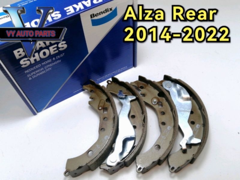 Alza 2014-2022 Brake Shoe Brake Pump set Bendix | Shopee Malaysia