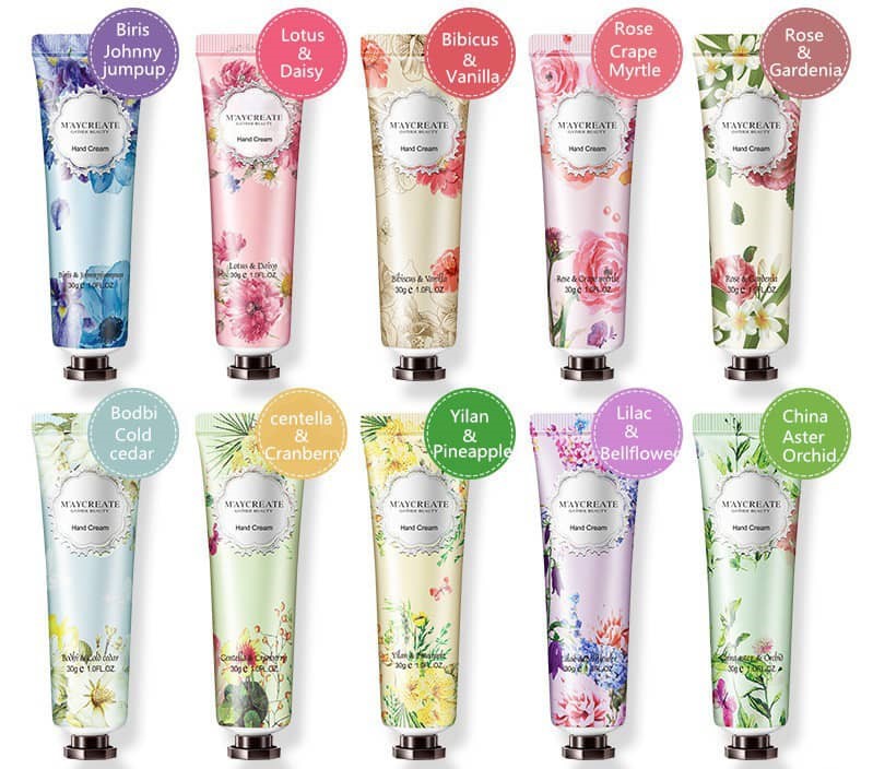 MAYCREATE Hand Cream Hand Care Perfume Plant Nature Moisturizing ...