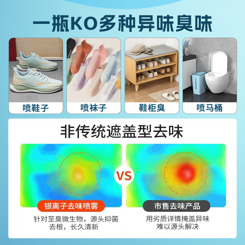 Fitness🏋🏻‍♂️ Shoes Spray Deodorant Spray Keep Shoes Scented Shoes ...