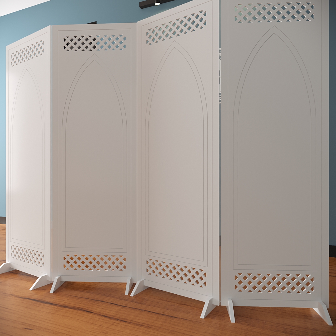 Waterproof Decoration Penghadang surau Partition Home Decor Penghadang ...