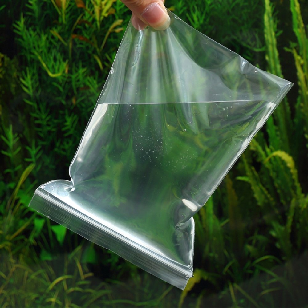 100pics Big Size 0.12mm Thick Zip Lock Bag Plastic Ziplock Transparent ...