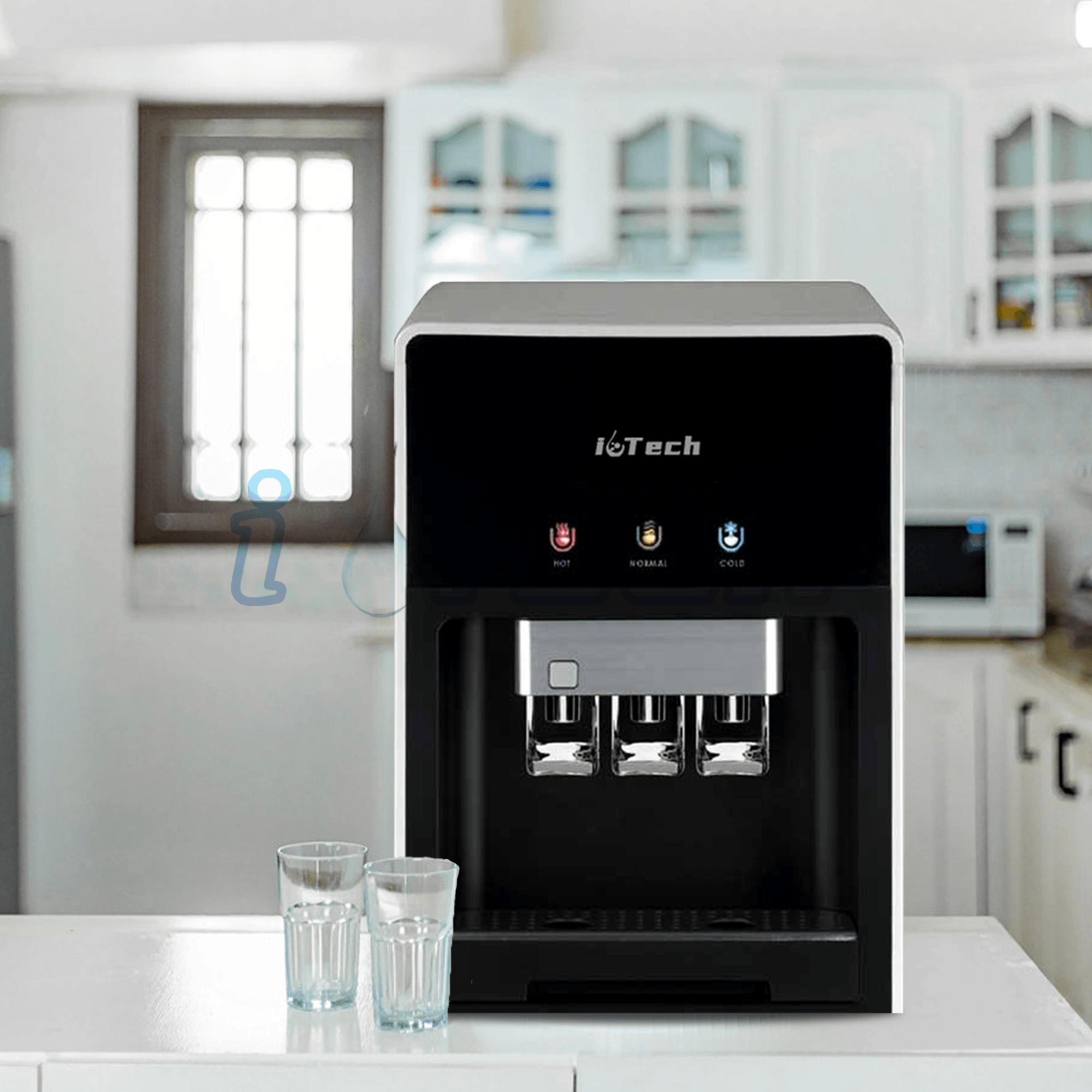[FREE INSTALL] I-TECH Hot Normal Cold Desktop Water Dispenser W6202-3C ...