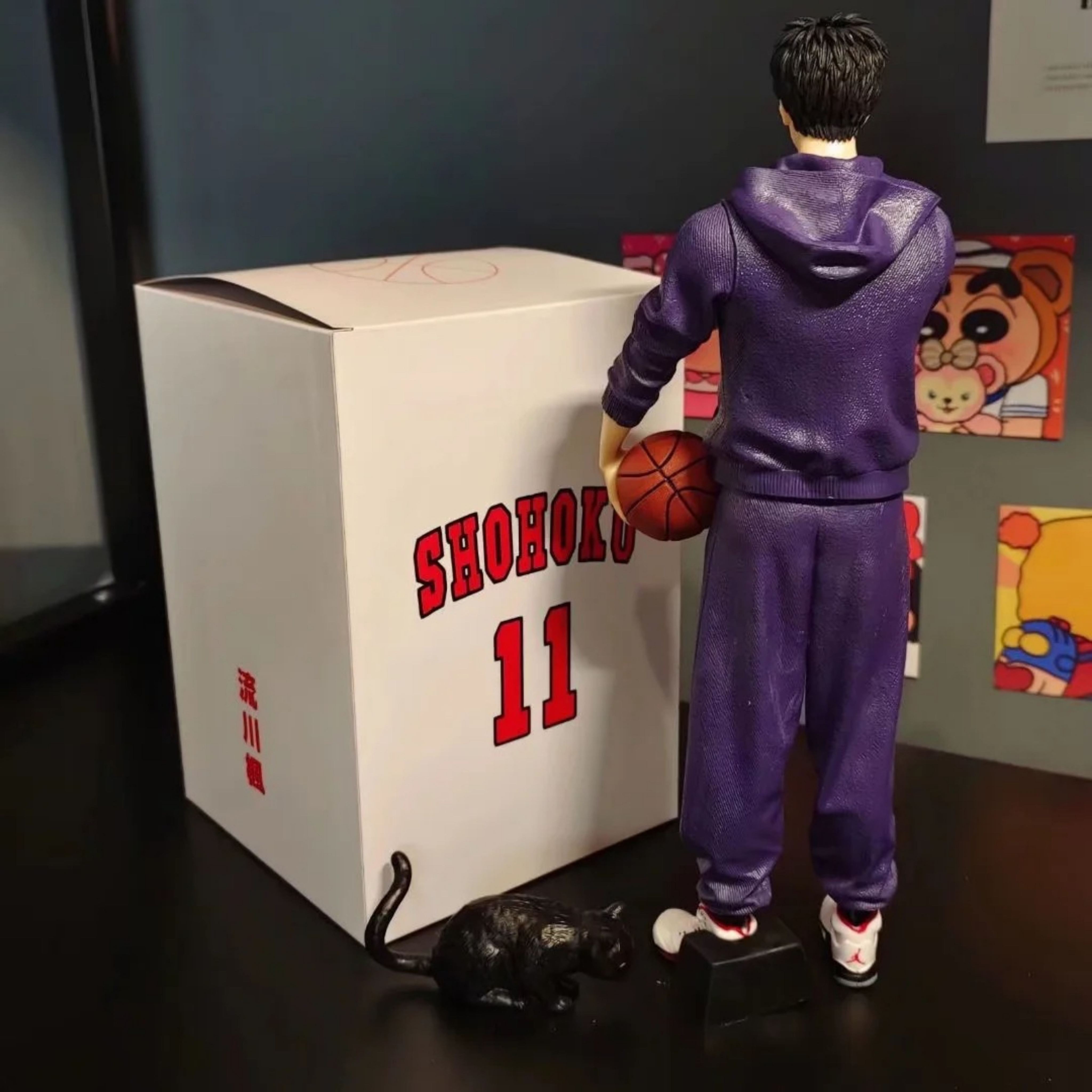 **Ready Stock in Malaysia** Anime SLAM DUNK Kaede Rukawa Action Figure ...