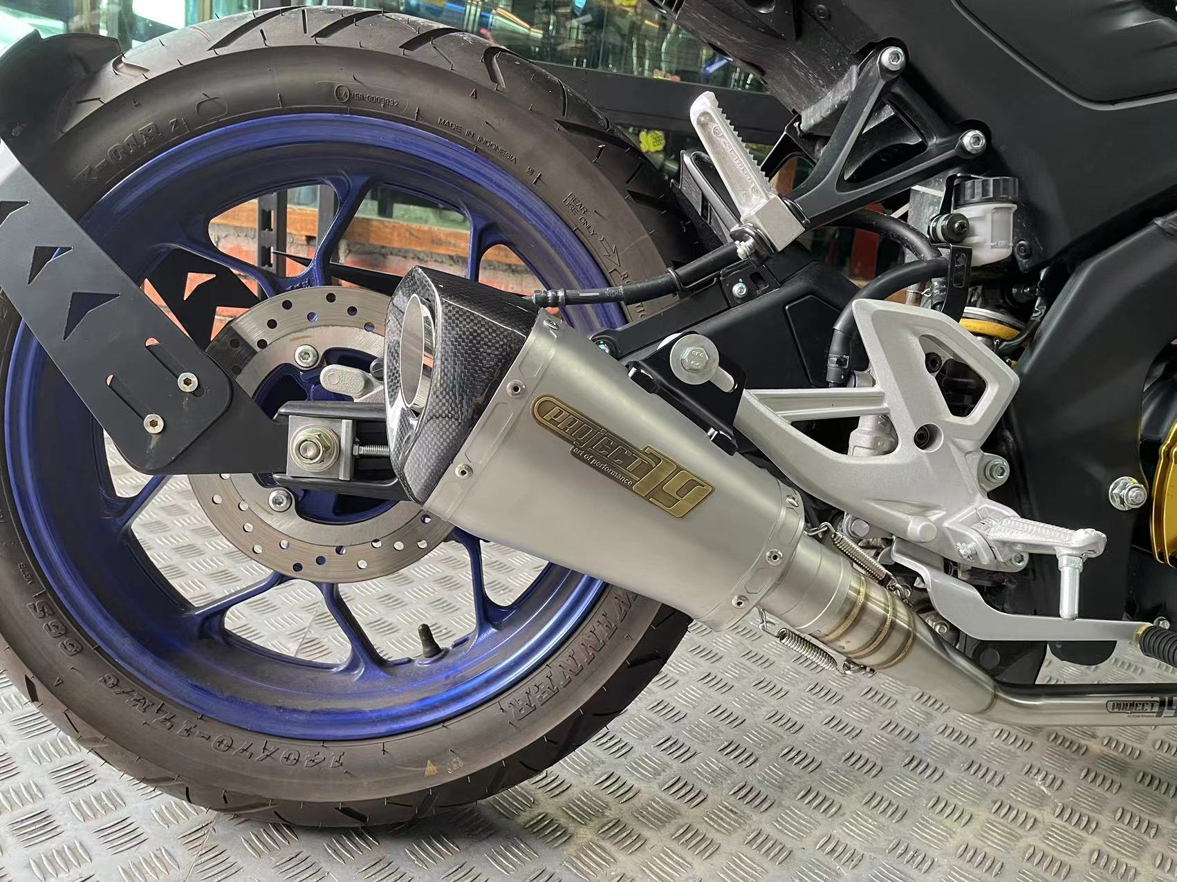 Exhaust Full System Project79 Yamaha R15 V3 YZF R15 MT15 R15M Power ...