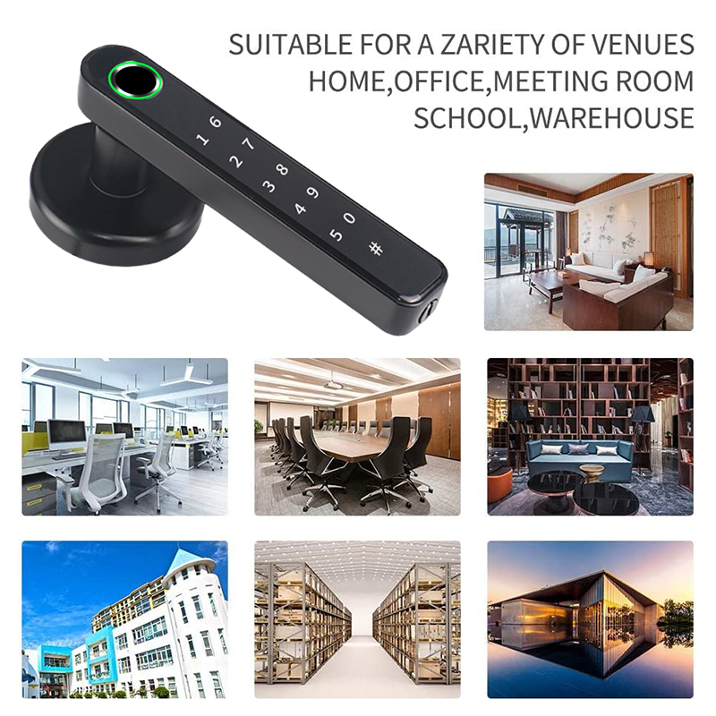 Fingerprint Smart Door Lock Digital Password Lock Electronic Smart ...