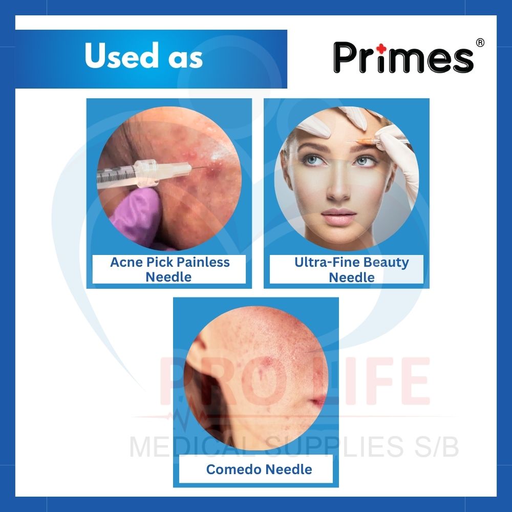 Primes Sterile Hypodermic Disposable Needle (Painless Needles/Sterile ...