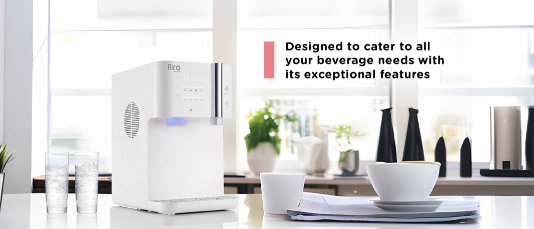 BACFREE Aira Sparkling Water Dispenser With UltraFiltration System ...