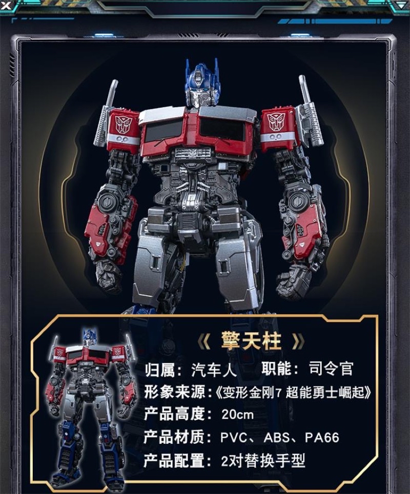Transformers Optimus Prime 2023 Action Figures / Transformers Rise Of ...